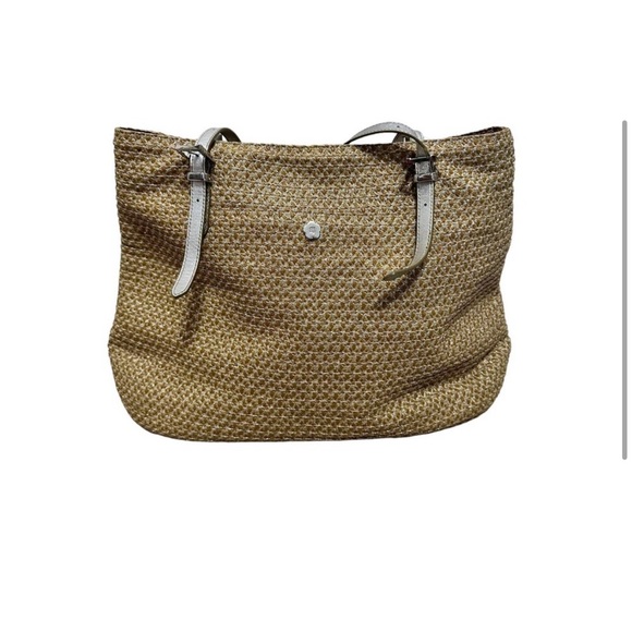 Eric Javits | Bags | Eric Javits Bohemian Woven Straw Tote Shoulder Bag ...
